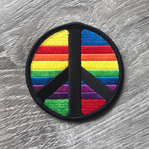 Vintage | Accessories | Lgbtq Peace Patch | Poshmark